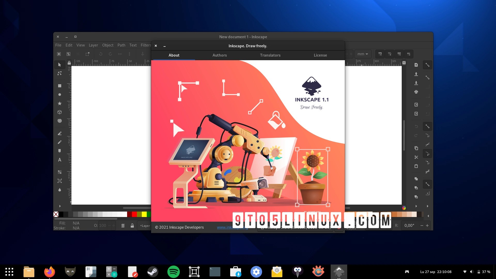 Inkscape 1.1.1 Open-Source and Free SVG Editor Released as a Bug and ...