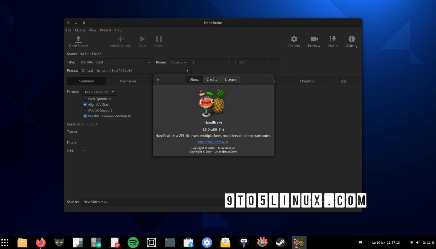Handbrake 15 Open Source Video Transcoder Released With Better Flatpak