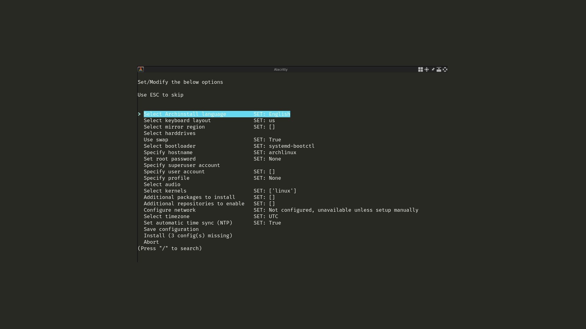 Arch Linux's Archinstall Gets a Brand-New Menu System, Many Other New ...