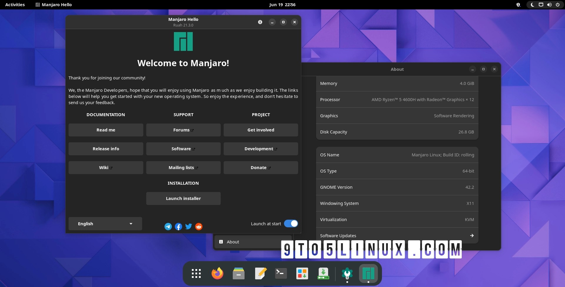 Manjaro 21.3 Brings GNOME 42.2 Edition, Sticks to LTS Kernel and Plasma ...