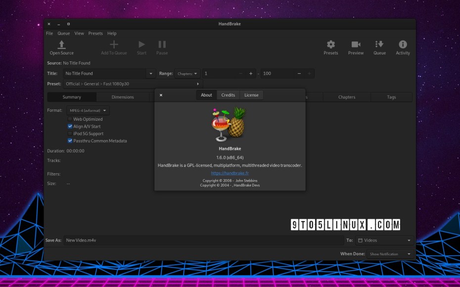 Handbrake 16 Open Source Video Transcoder Finally Brings Av1 Video Encoding 9to5linux