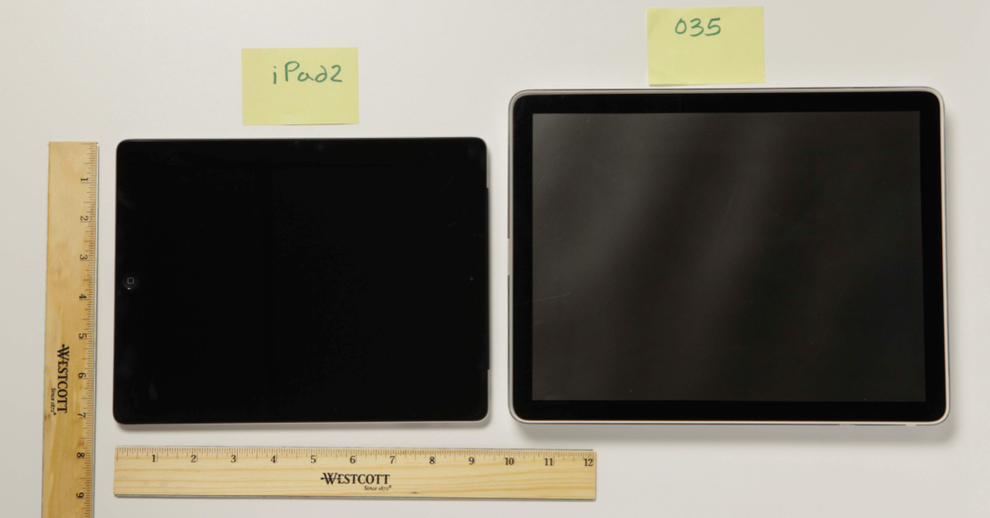Original iPad prototype screen was around 13 inches diagonally, the ...