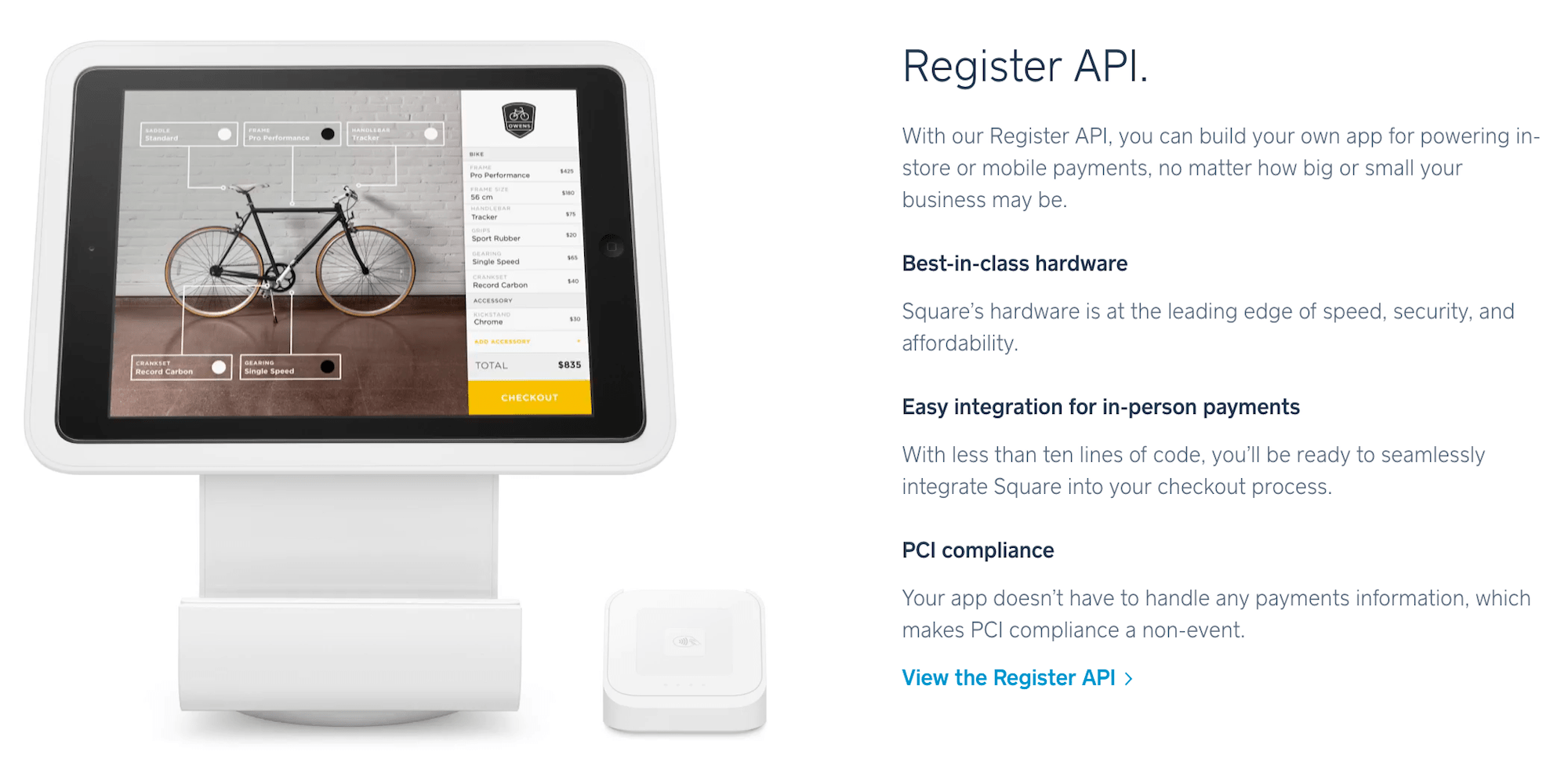 Square launches Register API to allow for customized point of sale iOS ...