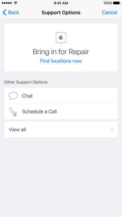 Apple rolling out new Support app on iOS for scheduling repair ...