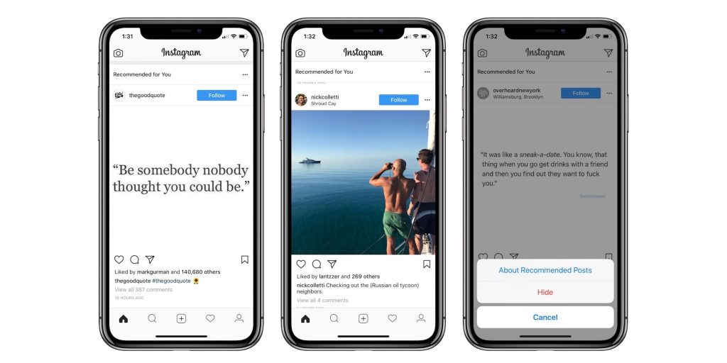 Instagram Is Now Inserting recommended Posts In Your Main Feed 9to5Mac instagram-is-now-inserting-recommended-posts-in-your-main-feed-9to5mac