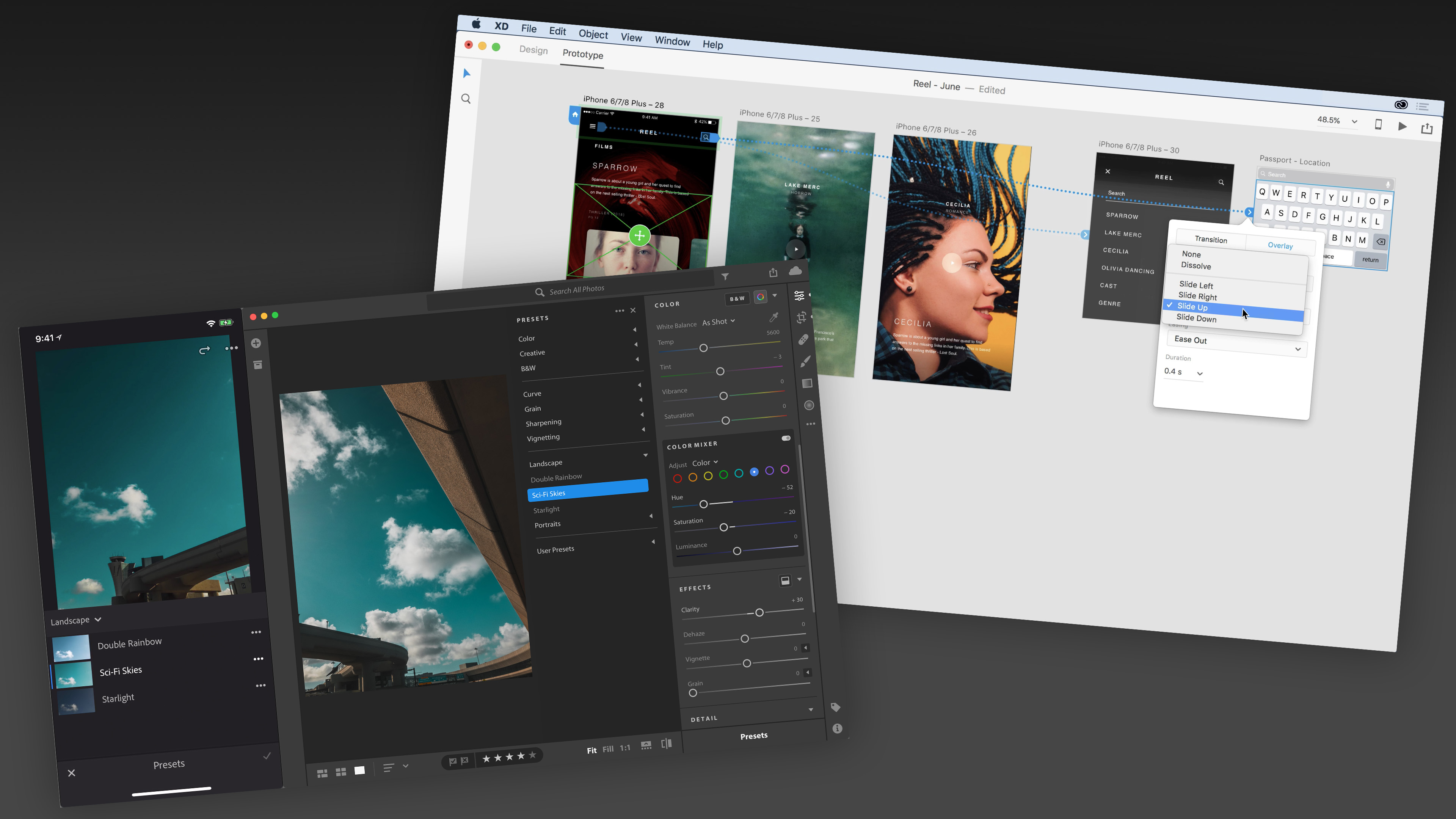 Adobe XD updated with overlays and fixed elements, Lightroom CC gains ...