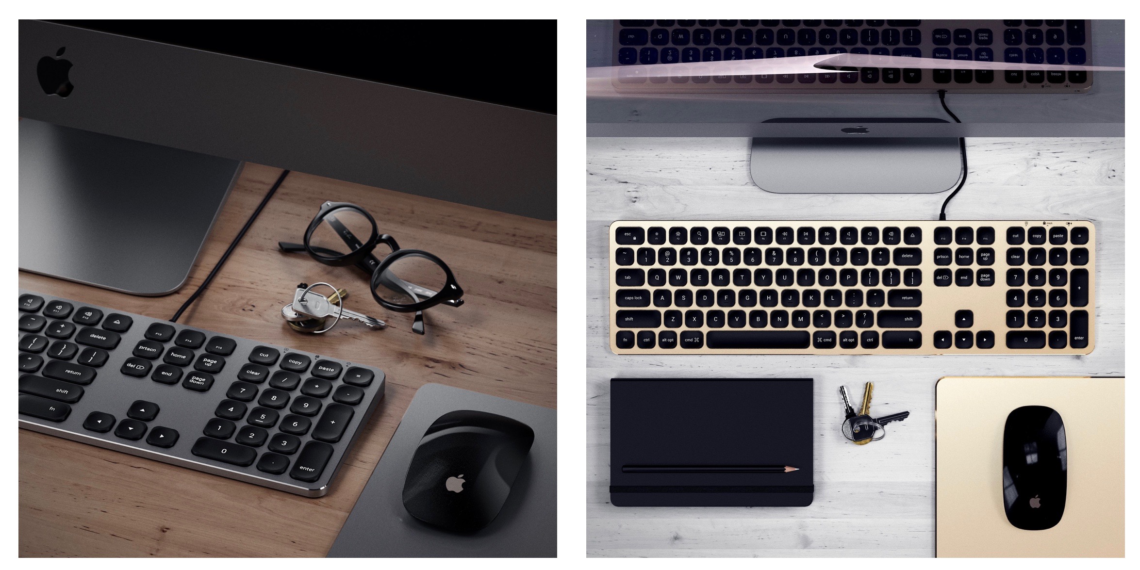 Satechi unveils new wired & wireless extended keyboards in Apple ...