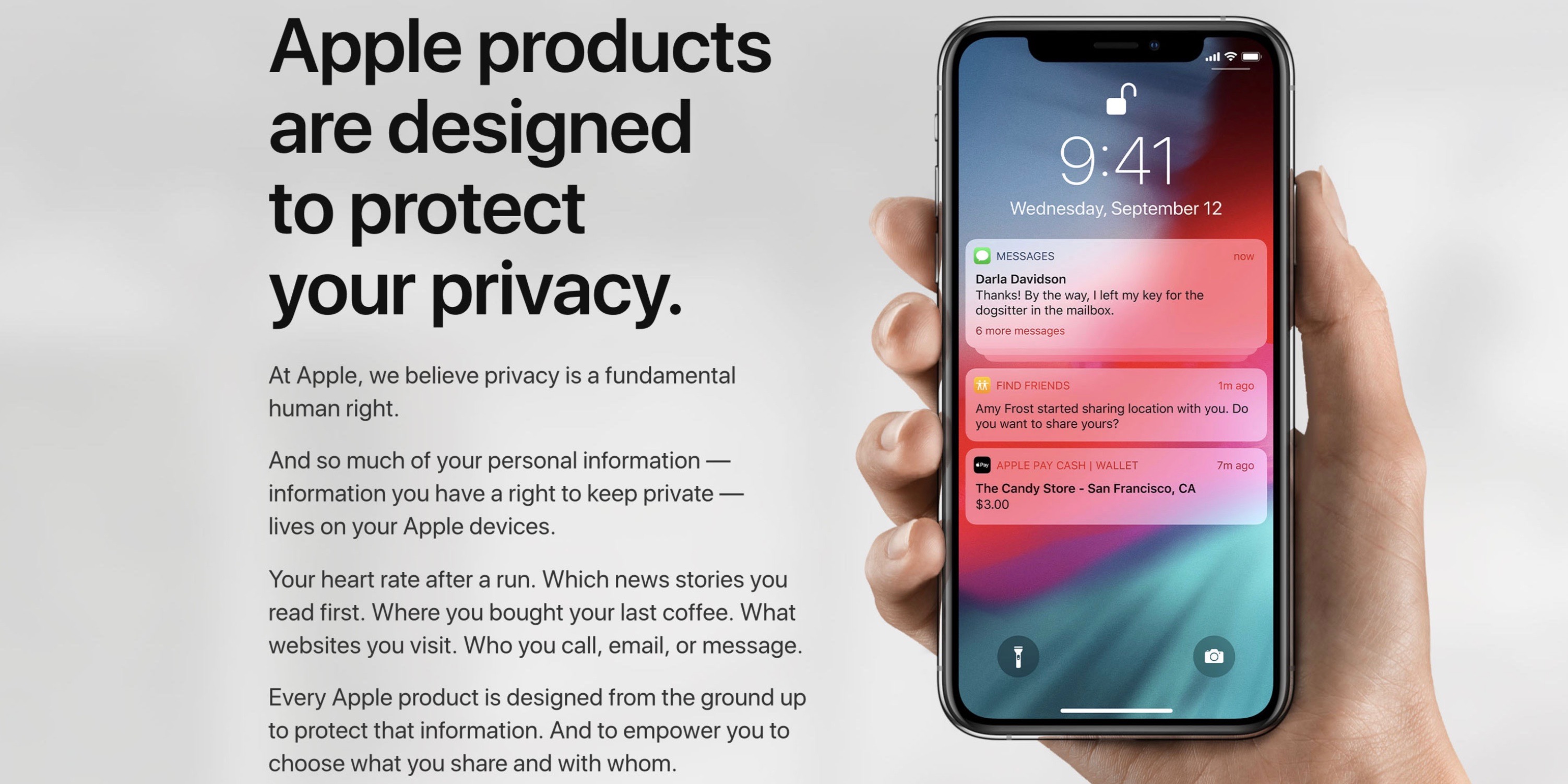 Apple Privacy website overhauled with iOS 12, Mojave details - 9to5Mac