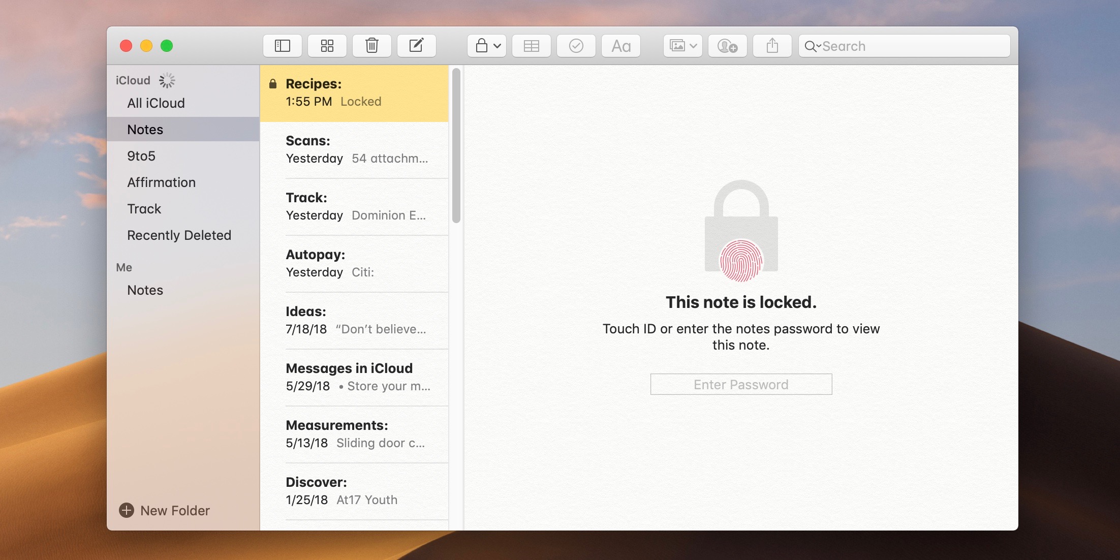 How to lock notes on Mac - 9to5Mac