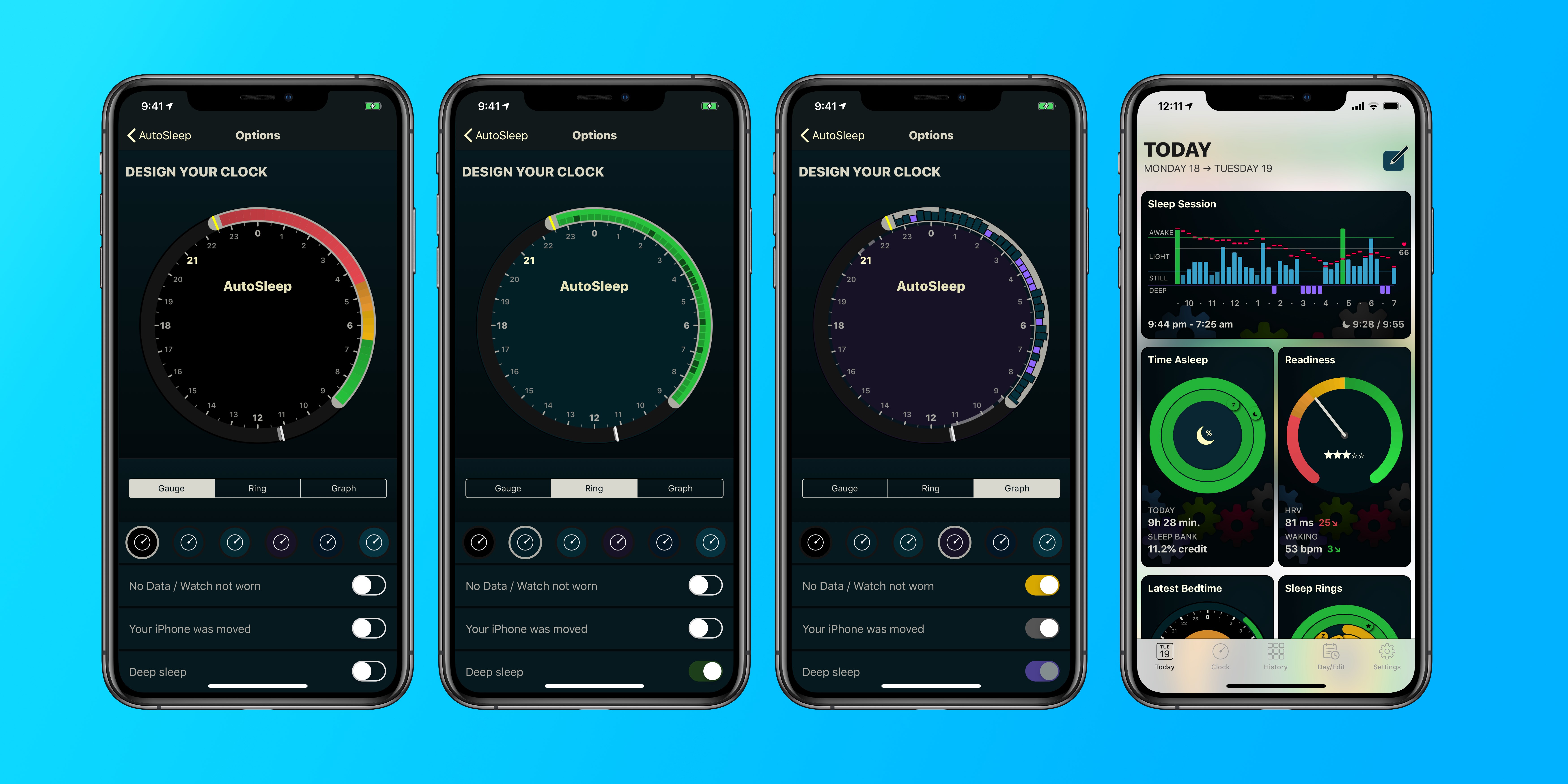 AutoSleep adds 'Today' tab with updated sleep session graphs, new ...
