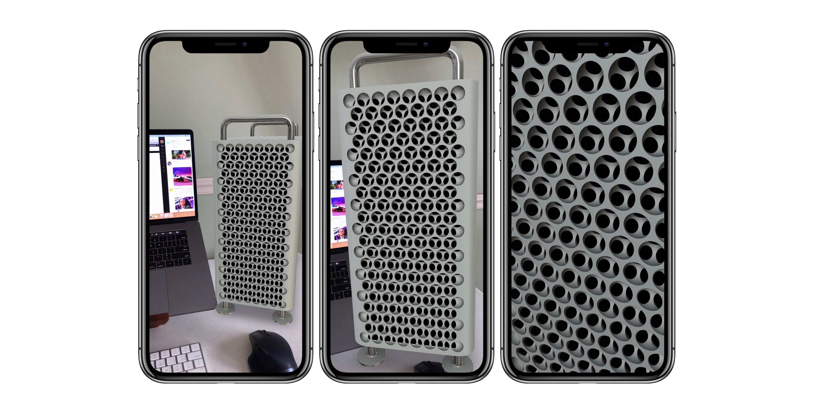 Apple’s Mac Pro AR tool is great for making a slick iPhone wallpaper ...