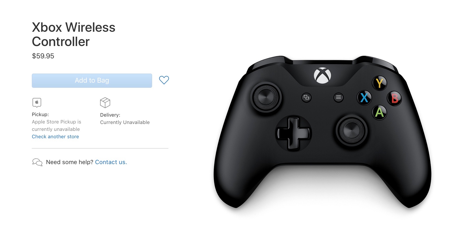 Apple now selling Microsoft Xbox gaming controller - 9to5Mac