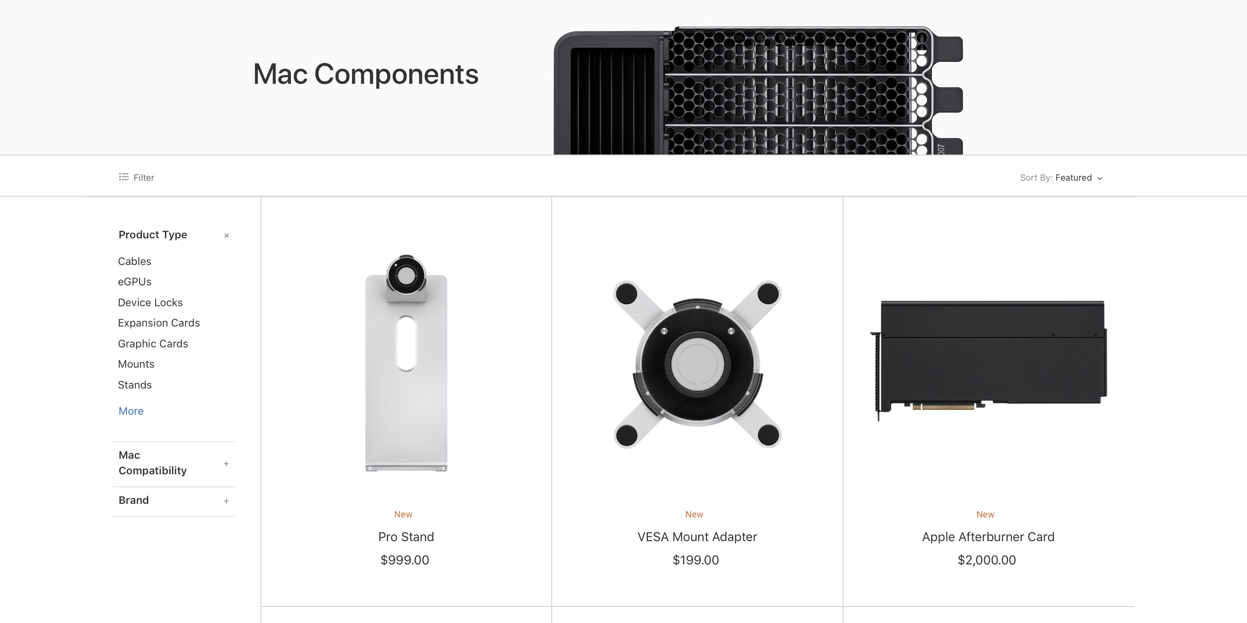 Mac Pro accessories: Details and pricing on storage and GPU modules ...