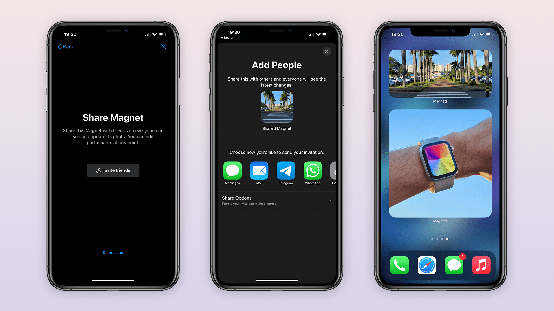 Magnets app lets you create collaborative photo widgets with your ...