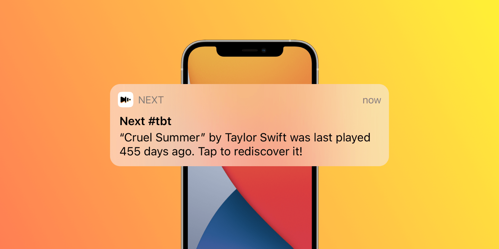 'Next' music app updated with Throwback Thursday notifications for ...