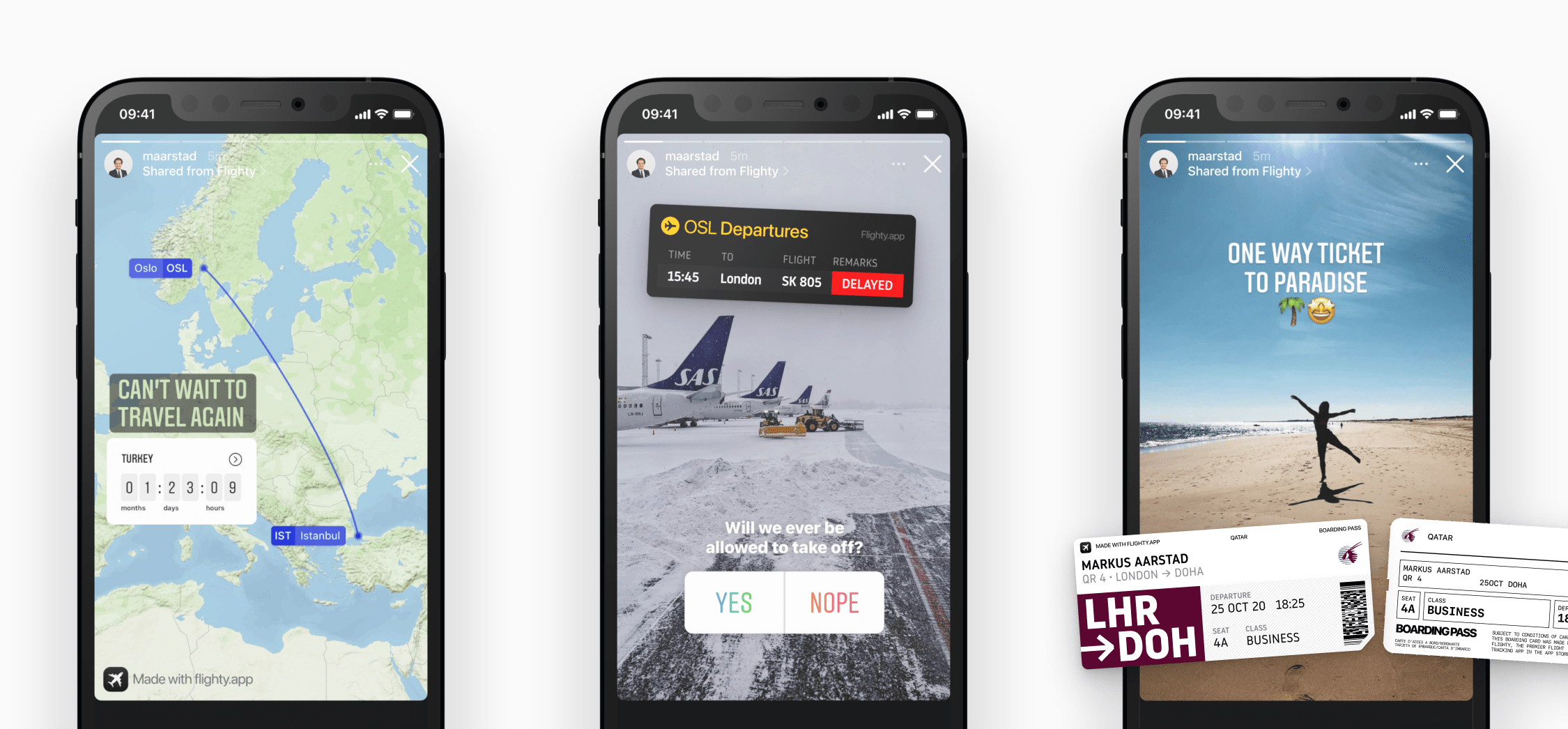 'Flighty' flight tracking app updated with new social features as ...