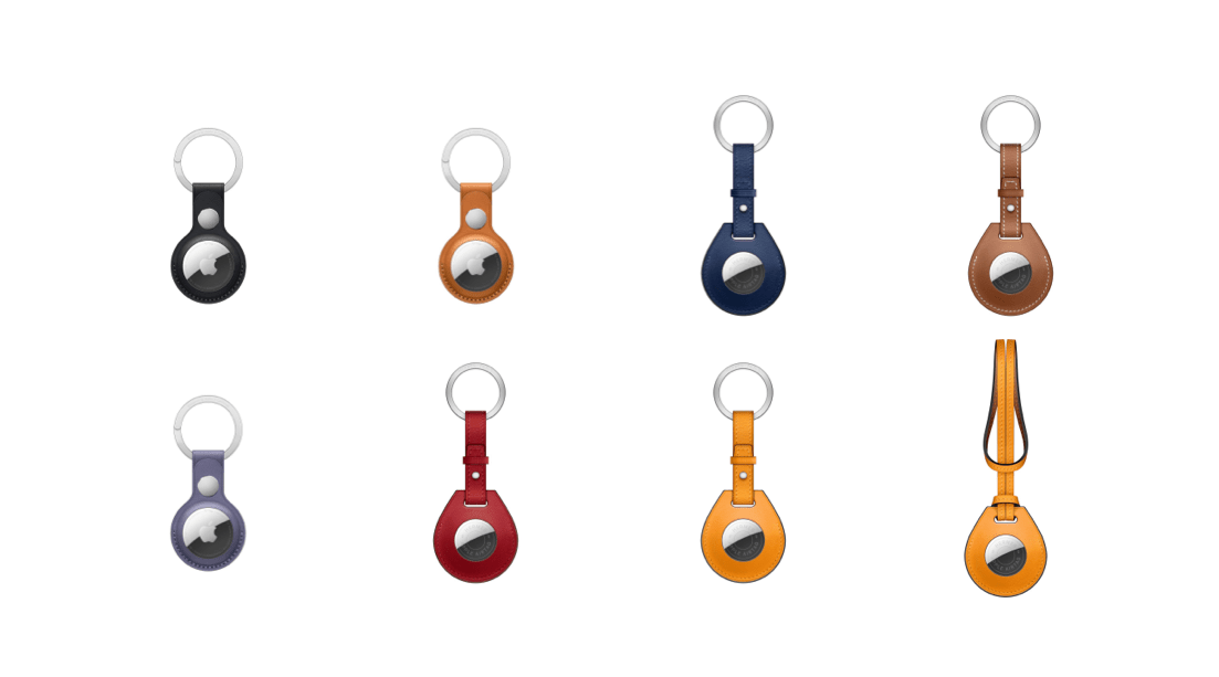 Apple updates AirTag accessories with new colors and designs - 9to5Mac