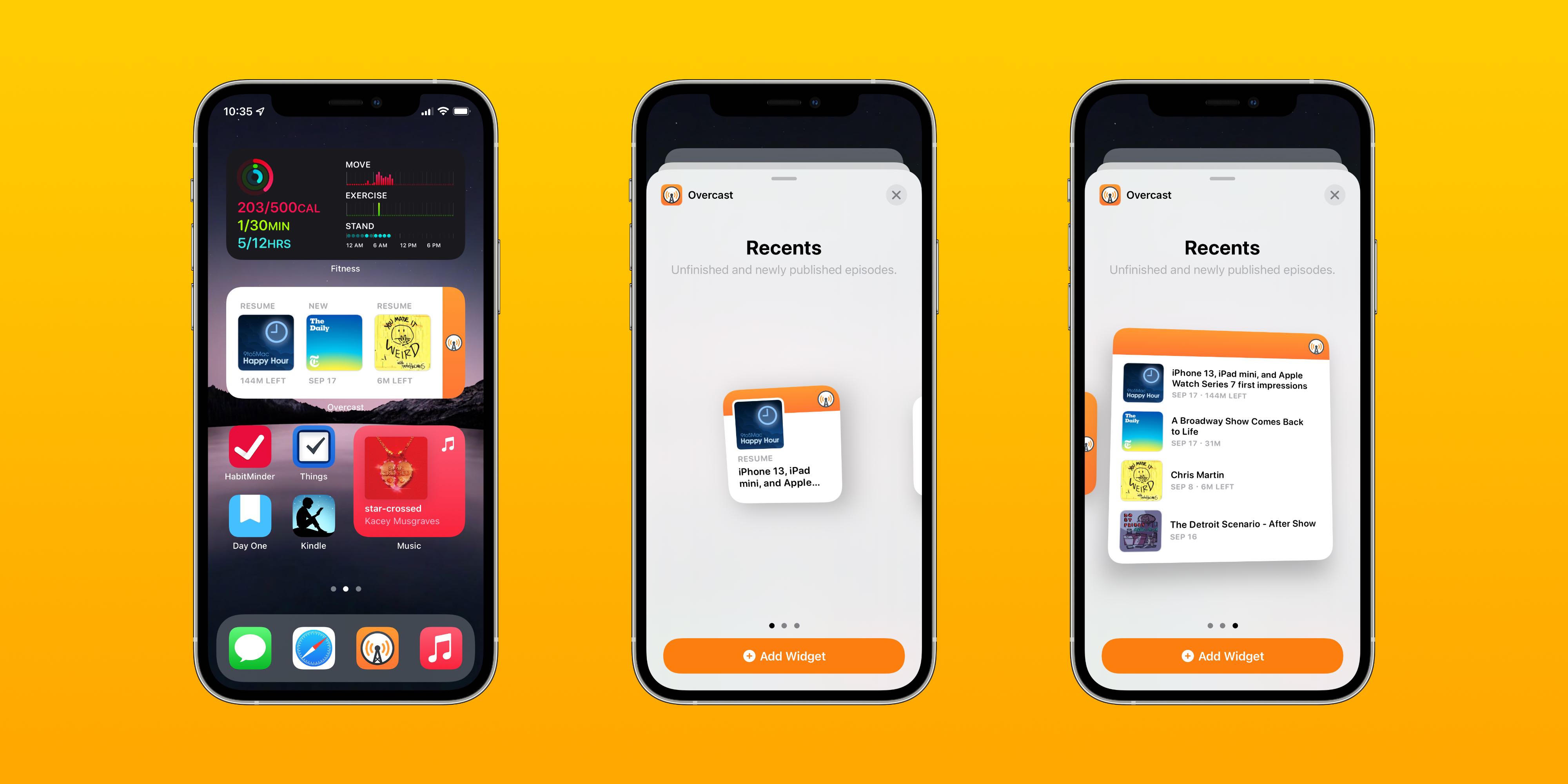 Overcast for iOS adds Home screen widgets, CarPlay upgrades, and more ...