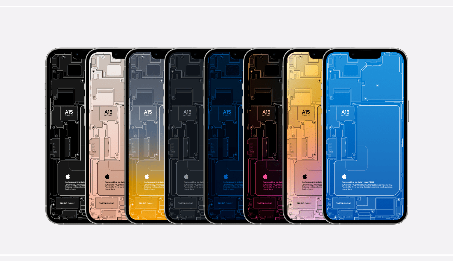 These stunning wallpapers show the inside of your iPhone with ...