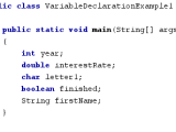 Ib Computer Science Java Variables And Input A1 Stem Education