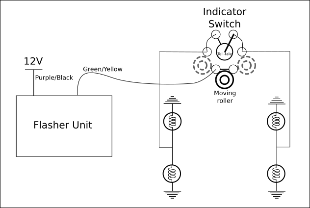 Flasher Unit Circuit Diagram