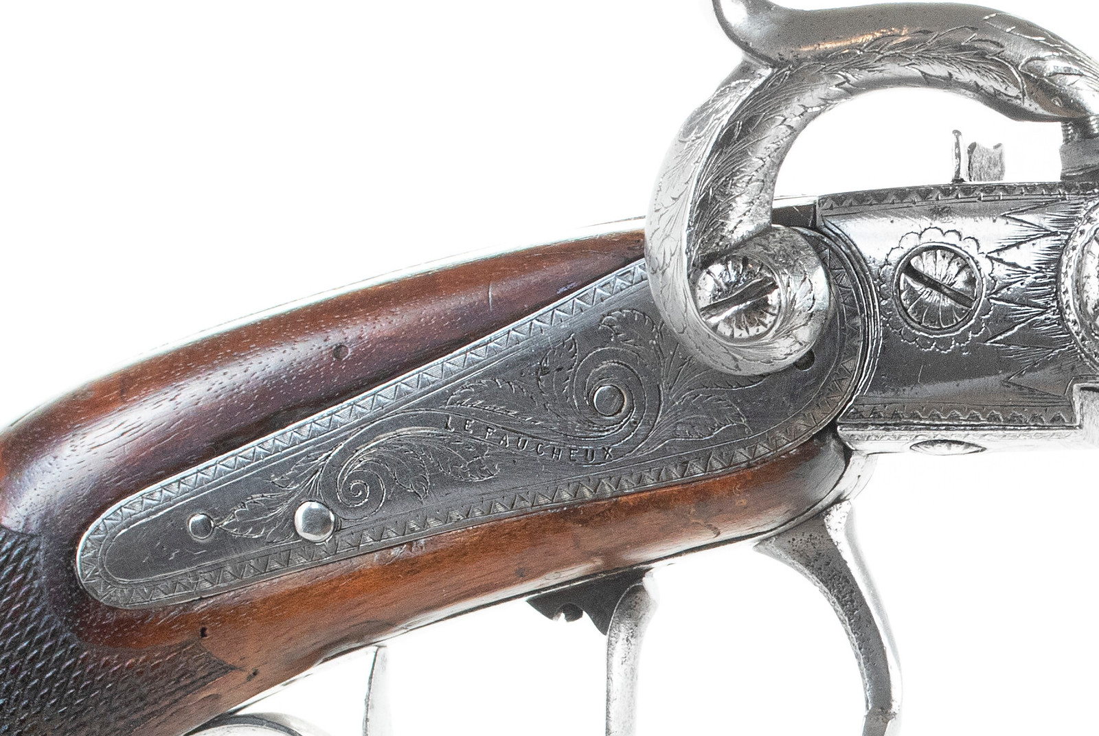 Casimir Lefaucheux's first pistol and the death of Pauly's Cartridge System