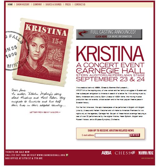 Kristina Site Update | ᗅᗺᗷᗅOFFICIAL.COM NEWS BLOG