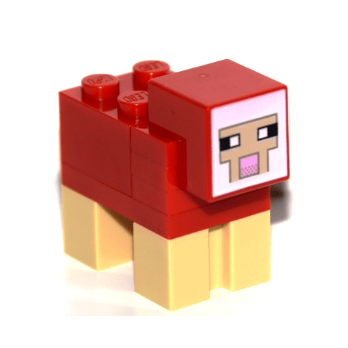 Minecraft – Red Sheep