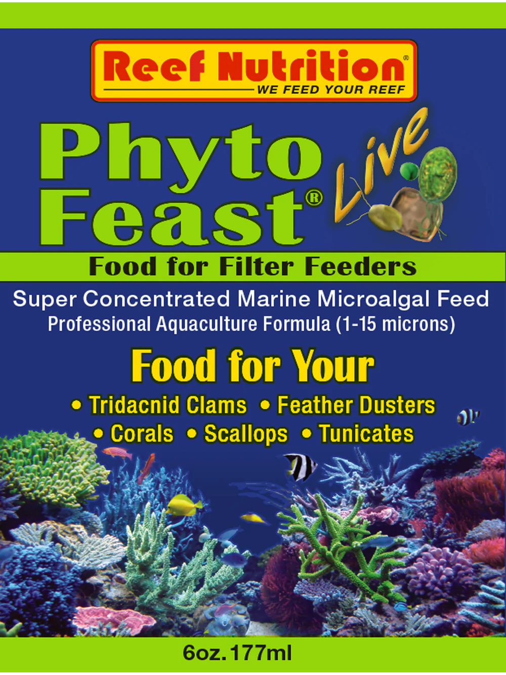 Reef Nutrition Phyto-Feast Live – 6oz – Abc Aqua + inc.