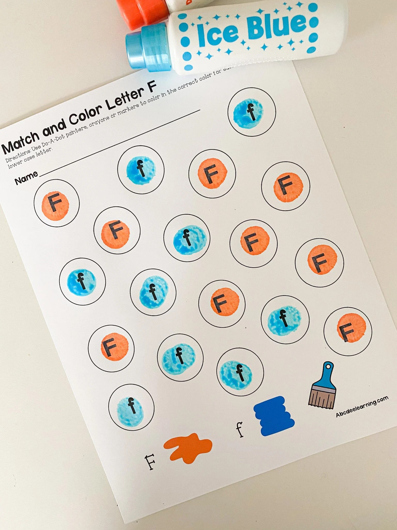 Letter F Crafts and Activities for Preschoolers - ABCDee Learning