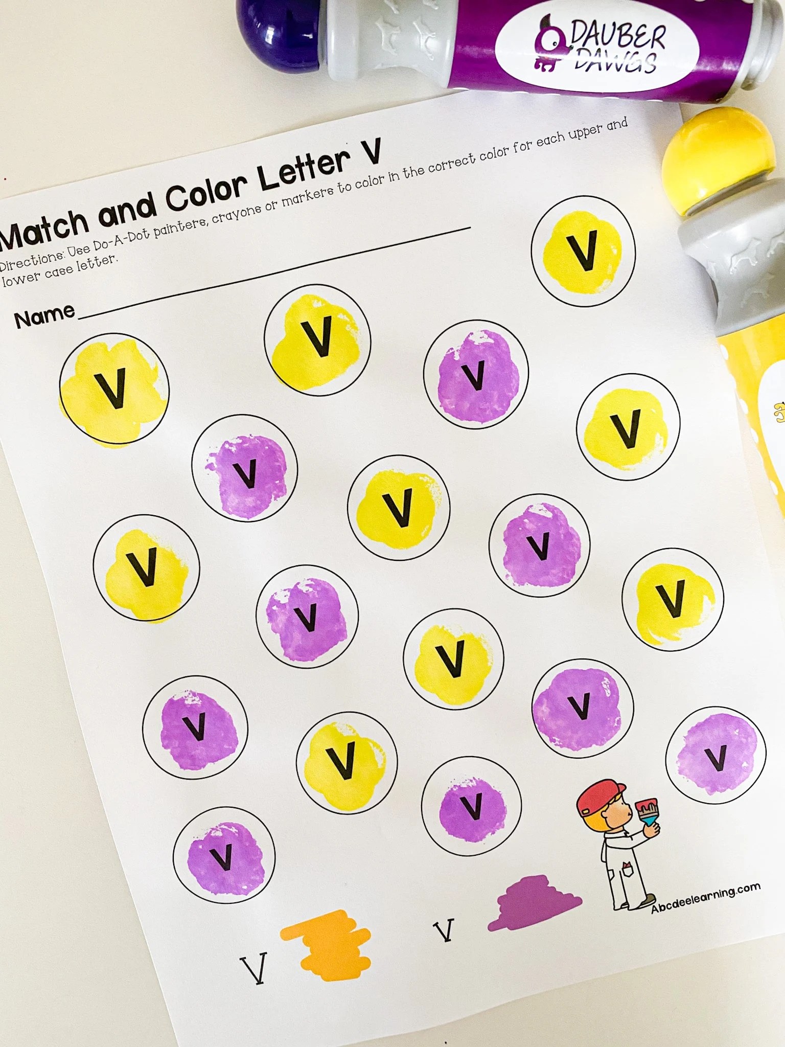 15 SIMPLE Letter V Crafts and Activities - ABCDee Learning