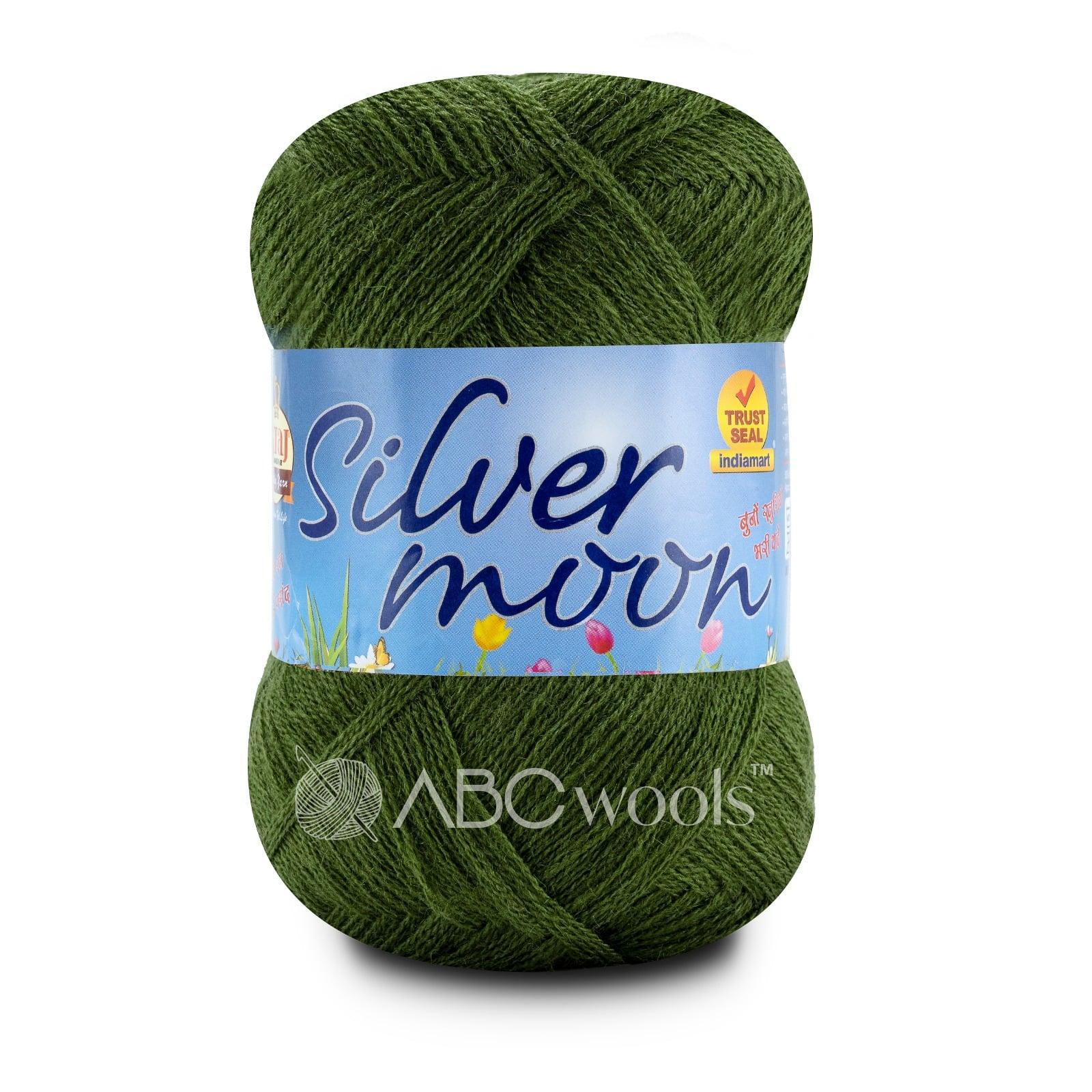 Experience Superior Hand-Knitting with Taj Silver Moon Wool Yarn