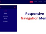 Fully Responsive Navigation Menu Using Html And Css