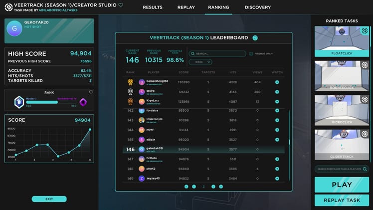 Aimlabs Abgames - Download Modern Gradient Design | Ultra HD