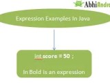 Expression Statement And Code Blocks In Java Abhi Android