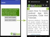Intent Tutorial In Android With Example And Types Abhi Android