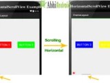 Scrollview And Horizontal Scrollview Tutorial With Example In Android