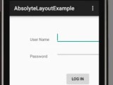 Absolute Layout With Example In Android Studio Abhi Android