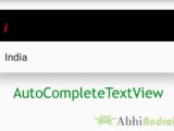 Autocompletetextview Tutorial With Example In Android Studio Abhi Android