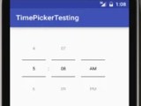 Timepicker Tutorial With Example In Android Studio Abhi Android
