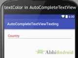 Autocompletetextview Tutorial With Example In Android Studio Abhi Android