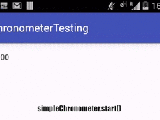 Chronometer Tutorial With Example In Android Studio Abhi Android