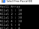 Array Pada Pascal Sahabatcoding