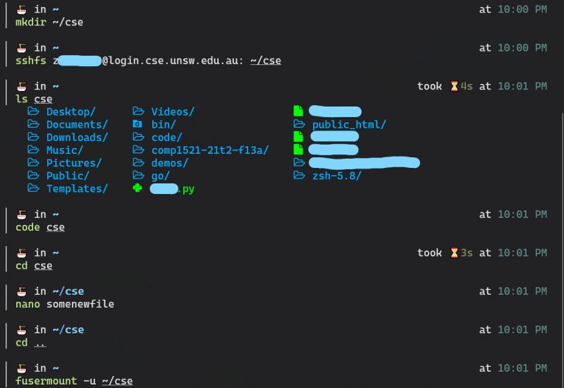 CSE and SSHFS | abiram.me