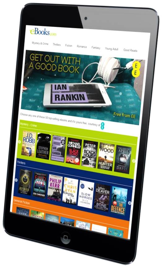 eBooks.com surprises EE mobile customers with free ebooks