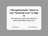 Example Of Facebook Sign In Integration In React Native