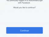 Example Of Facebook Sign In Integration In React Native