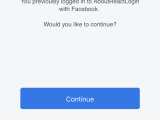 Example Of Facebook Sign In Integration In React Native