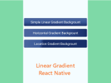 Linear Gradient Component In React Native About React