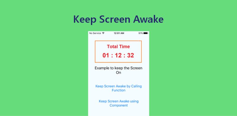 Github Corbt React Native Keep Awake Keep The Screen From Going To - Gorgeous Retina Ocean Images | Free Download